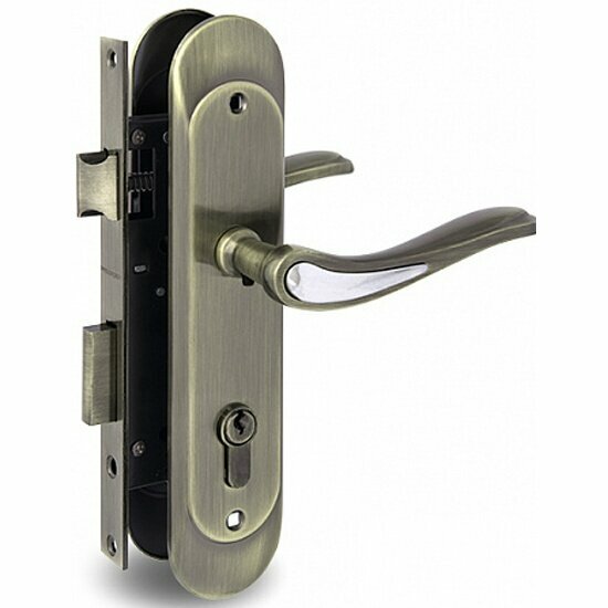 Замок врезной Palladium Openclose System Palladium 1706 AB/CP