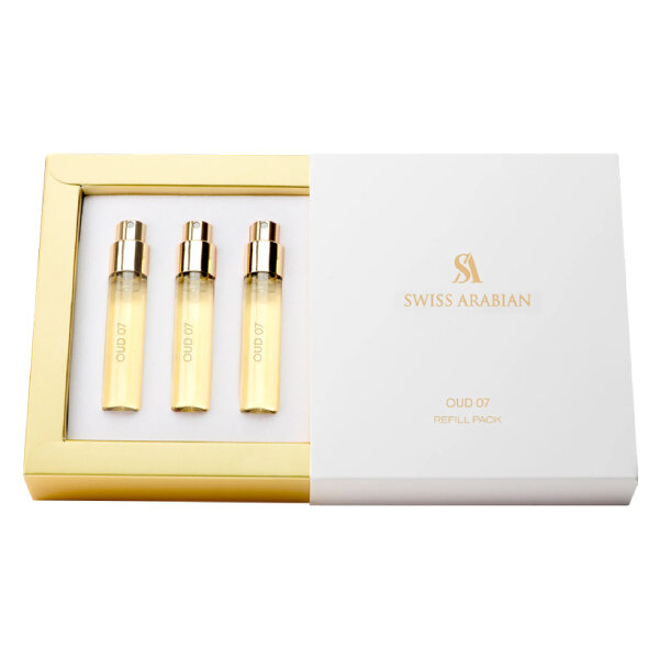 Swiss Arabian Мужской Oud 07 Набор: парфюмированная вода (edp) сменный флакон (refill) 3 шт по 10мл