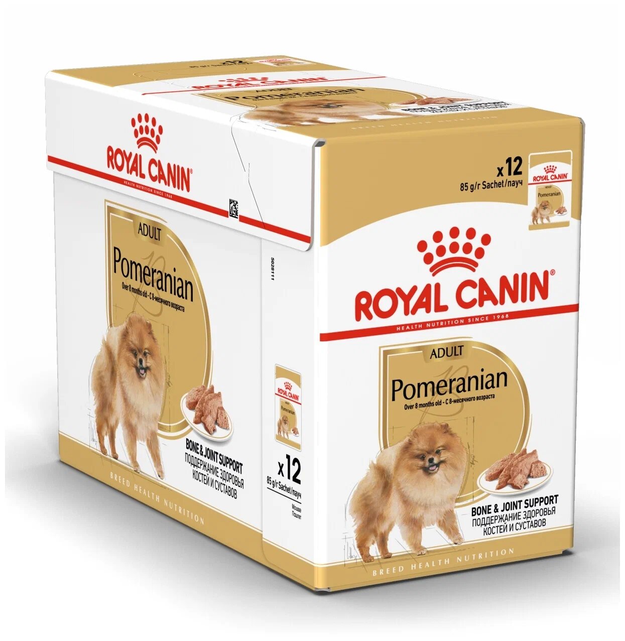 Влажный корм для собак Royal Canin породы Померанский шпиц (паштет) 85 г х 12 шт
