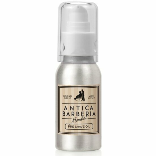 Масло до бритья Mondial Antica Barberia Original Citrus цитрусовый аромат, 50 мл.