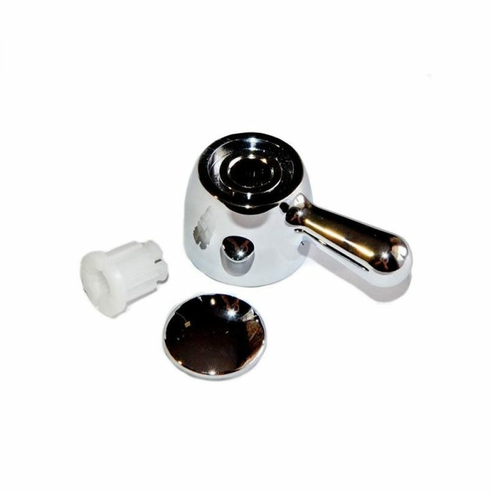 Ручка переключения ванна/душ VIDIMA B964721AA, пластик, цвет хром, высота 55 мм