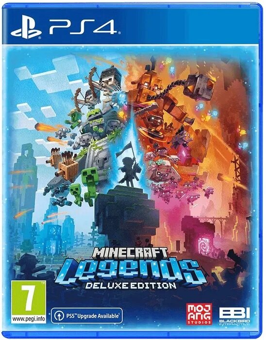 Minecraft Legends Deluxe Edition [PS4, русские субтитры]