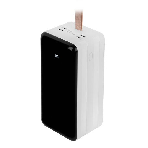 Внешний аккумулятор Rombica NEO PRO-800 White, 80 000 мАч, PD, QCharge, LCD, LED фонарь, вес 1.7кг