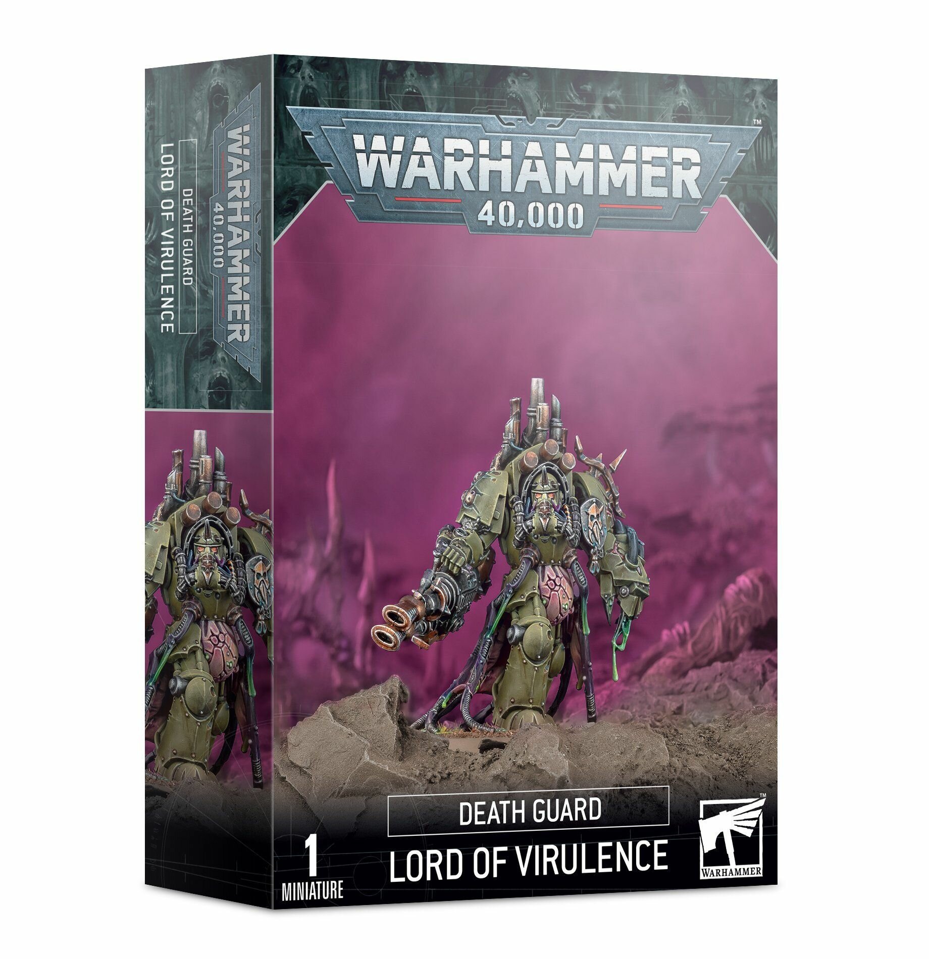 Фигурка для моделирования Warhammer 40000 Death Guard: Lord of Virulence