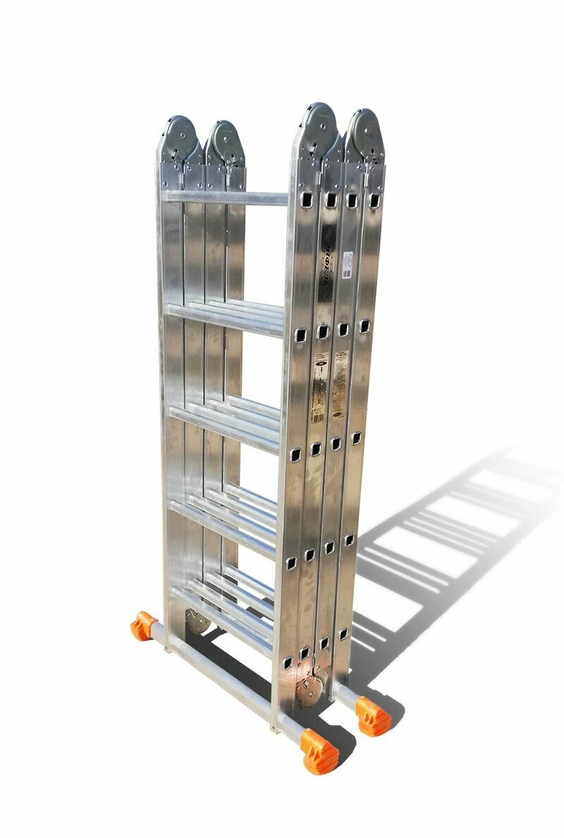 Лестница Трансформер Эйфель Классик 4Х5 Простор, Длина 5.7 М, Нагрузка 150 Кг.