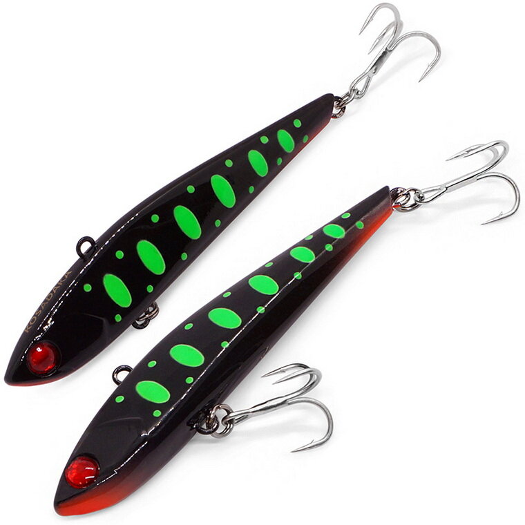 Воблер виб Kosadaka Mini Slight 75S, тонущ, 75мм, 15г, цв. BT