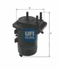 Фильтр топливный UFI арт. 24.013.00