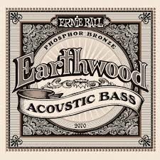 Струны для бас-гитары Ernie Ball 2070 Earthwood Phosphor Bronze для акустического баса 45-95