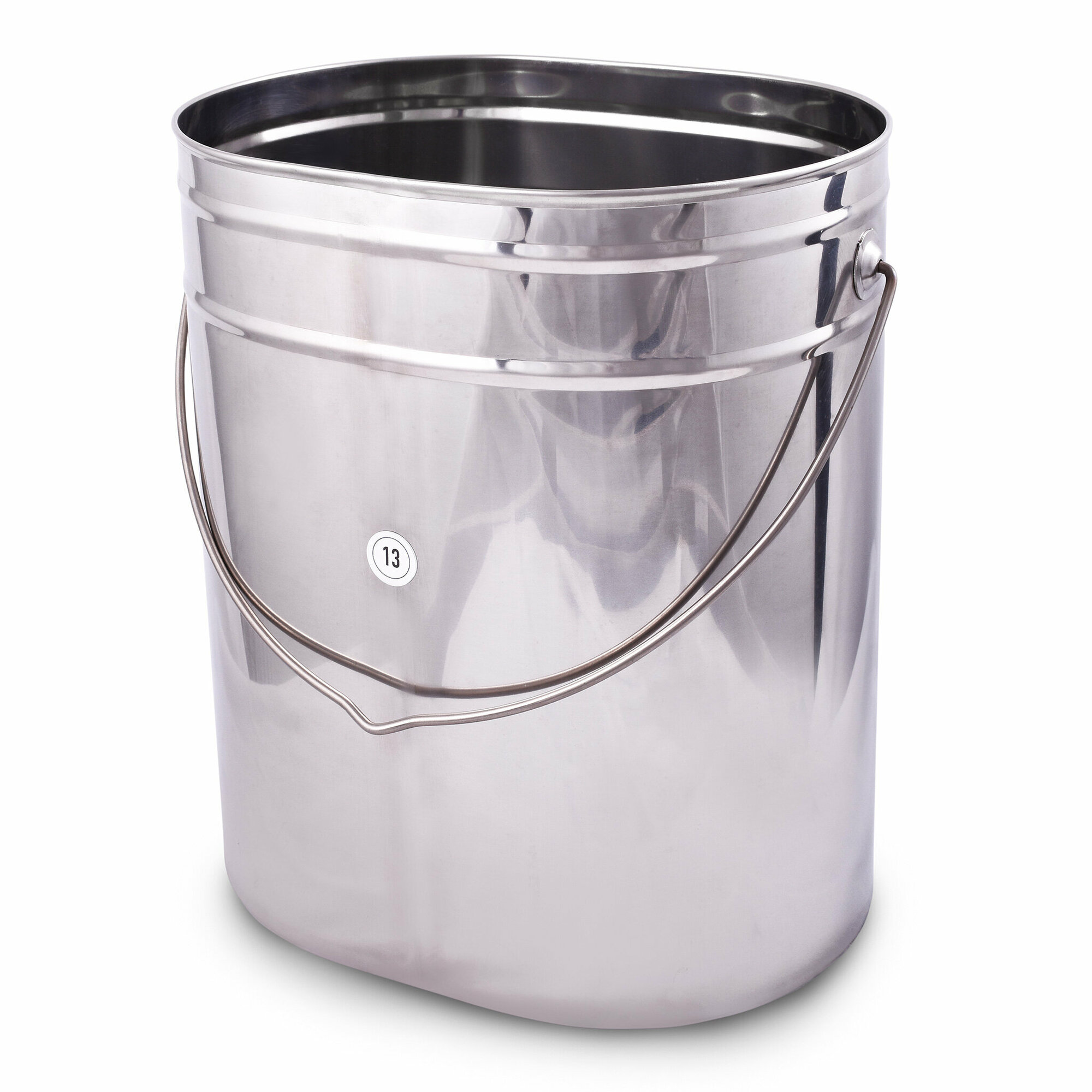 Котелок высокий 13,0 л. без крышки (Роза ветров)