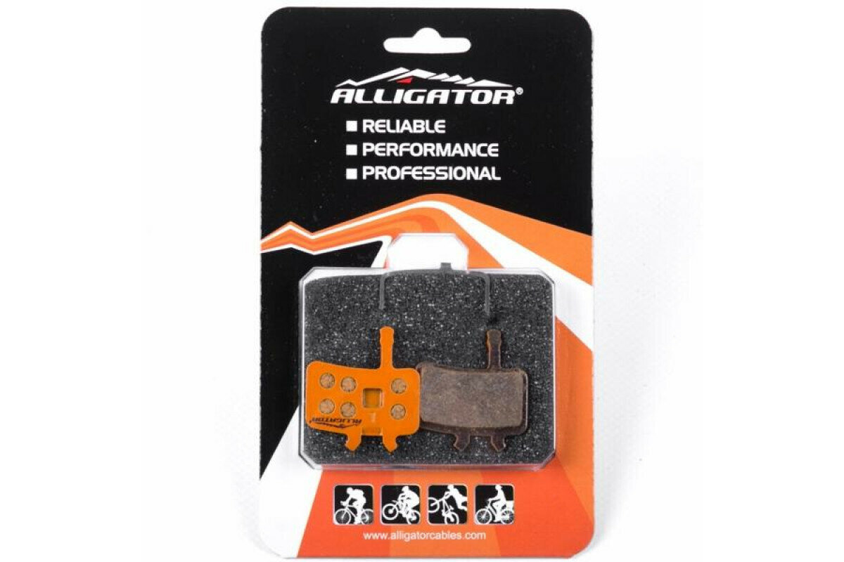 Торм. колод. 6-200253 диск. полимер. Avid Juicy 3, 5, 7/ Carbon/BB7 Mech. HK-VX012-DIY+ блистер ALLIGATOR