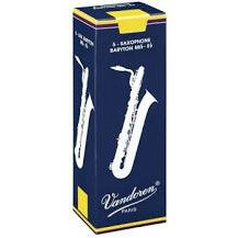 Трости для саксофона баритон Vandoren SR2425 Traditional 2.5 5шт