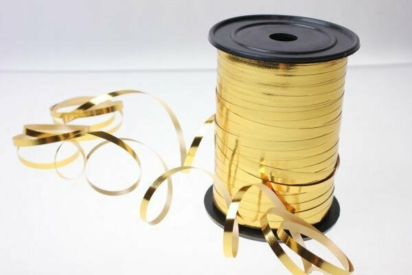 Упаковочная лента 5мм/100м(золото)