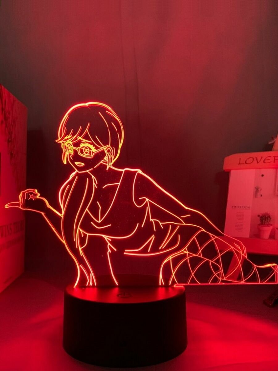 Ночник Аниме Сведённые кукушкой - Anime A Couple of Cuckoos . Подарок фанату аниме и манги — декор в комнату с любимыми персонажами, в стиле отаку и японской анимации.