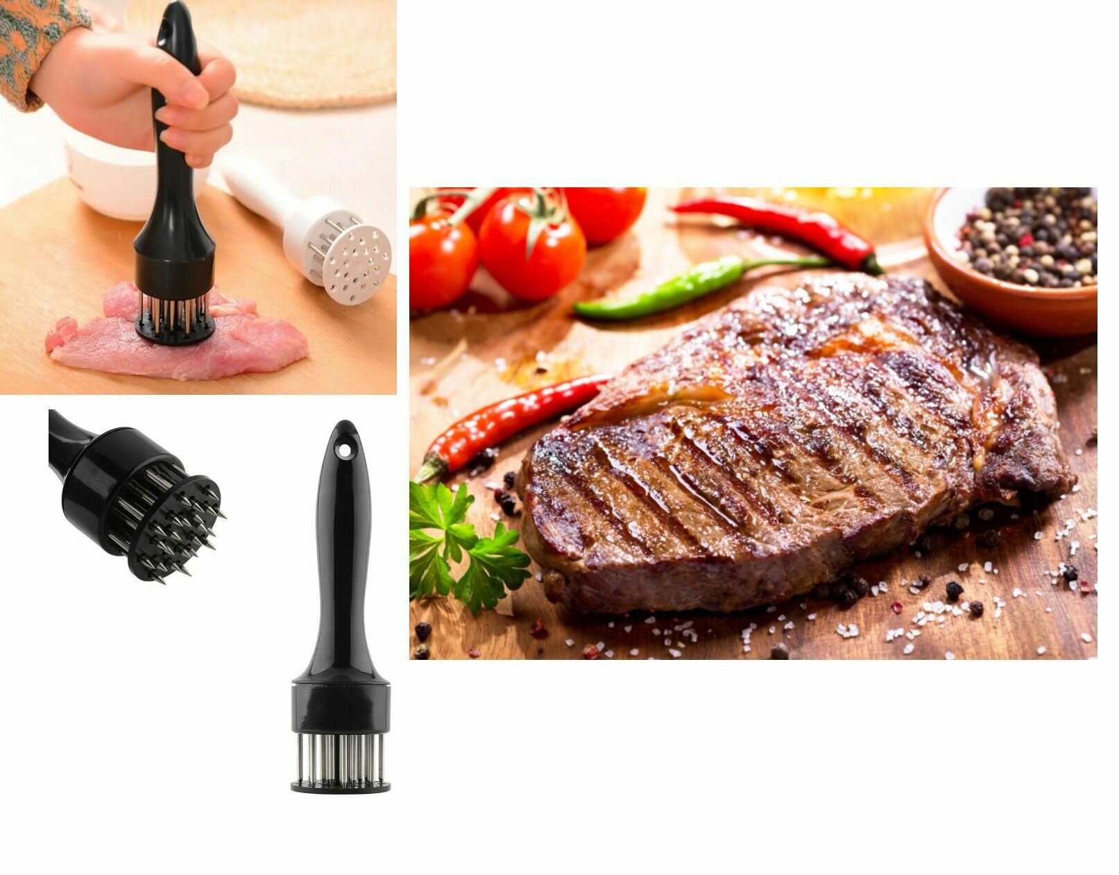 Прокалыватель для Мяса для приготовления Бифштекса
