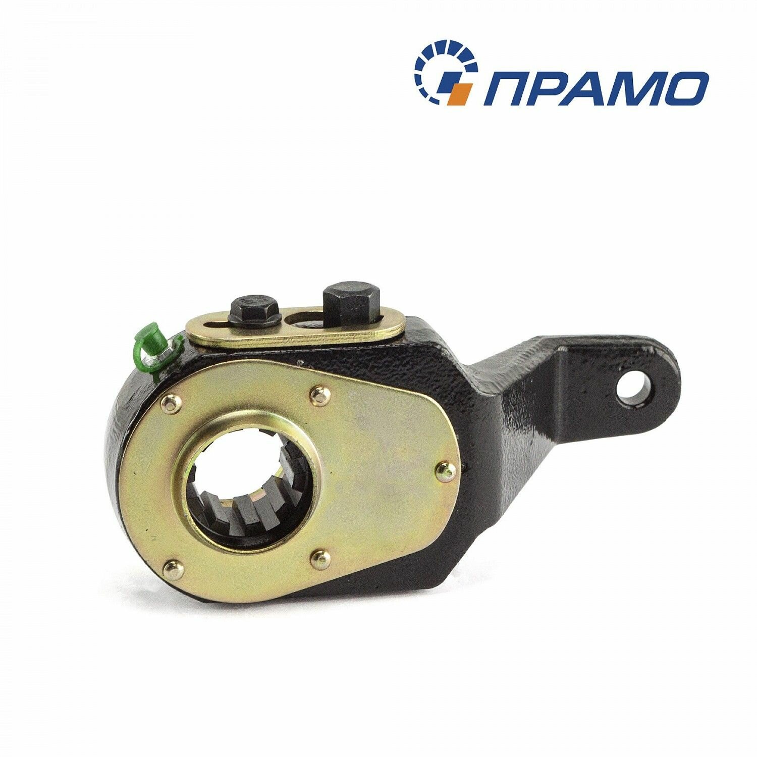 Рычаг регулировочный тормозной МАЗ задний правый (средний левый) (широкий шлиц) "прамо", 64221-3501135