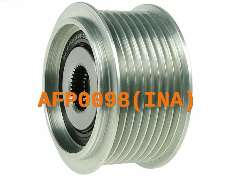 Шкивы генератора с обгонной муфтой MAN TGA, MAN 10.180, MAN 12.240, MAN 18.390, MAN 26.310, MAN 33.350 (AFP0098(INA))