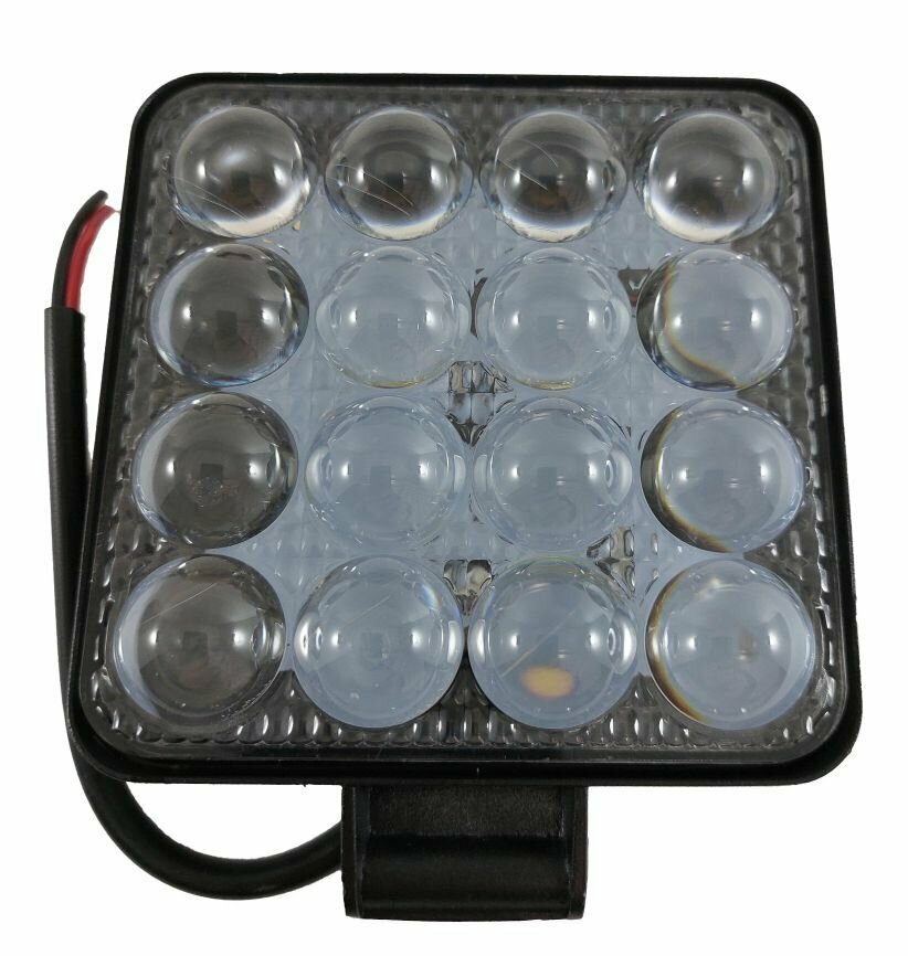 Cветодиодная фара 20mm 6000k 2000lm 16pcs 10-32V белый свет 17W