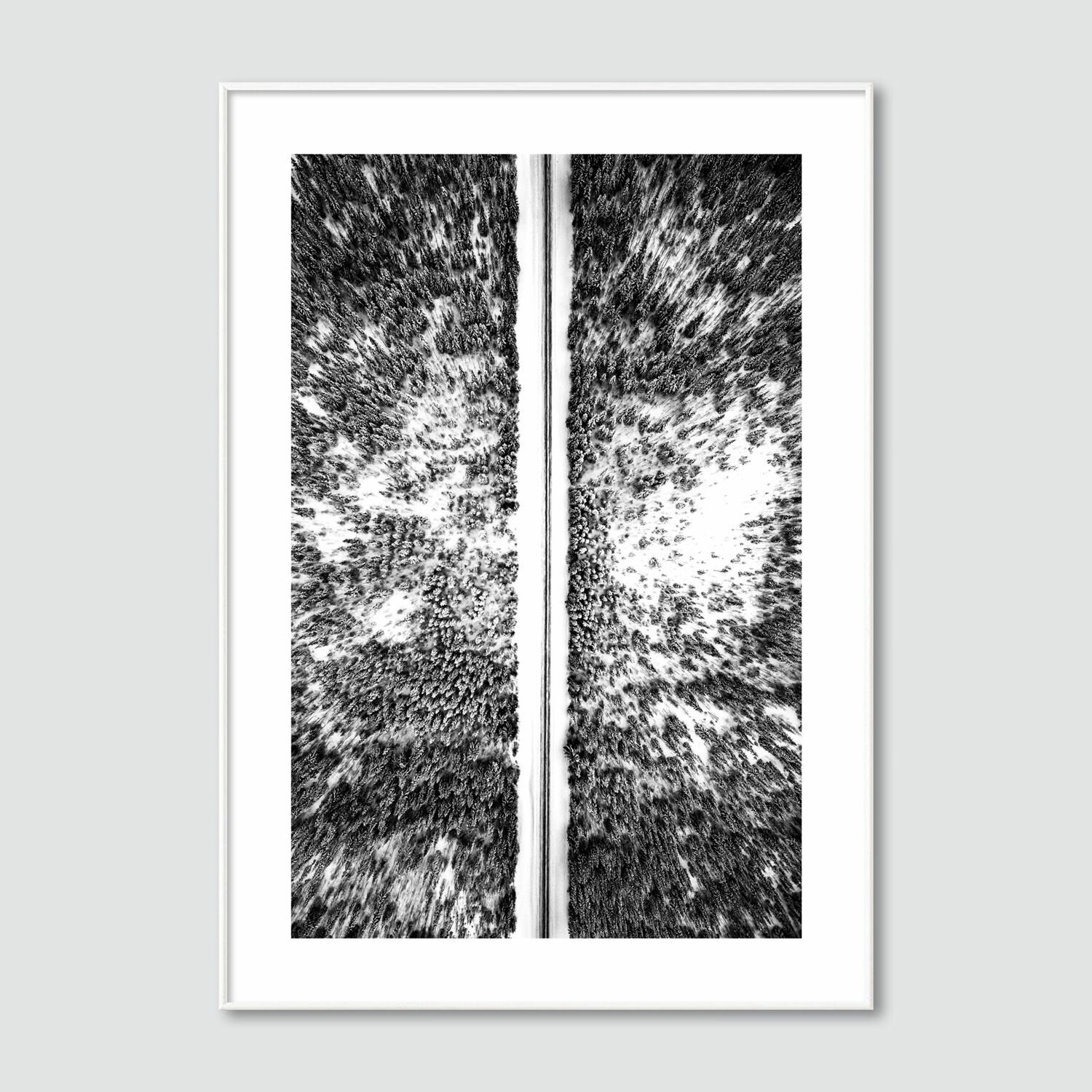 Постер в раме 50х70 Postermarkt, Прямая Дорога