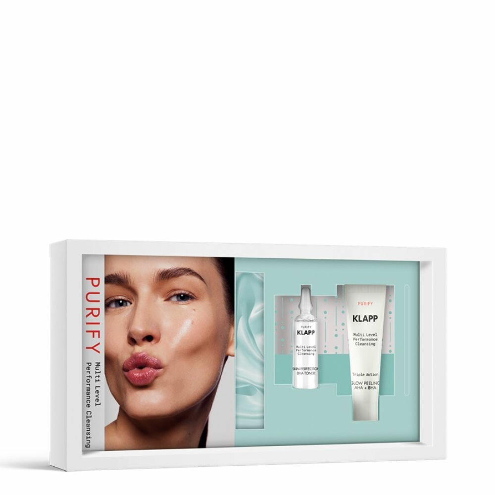 Klapp Тестовый набор для молодой кожи/Youth Purify Multi Level Performance Cleansing, 2х5 мл,1 шт