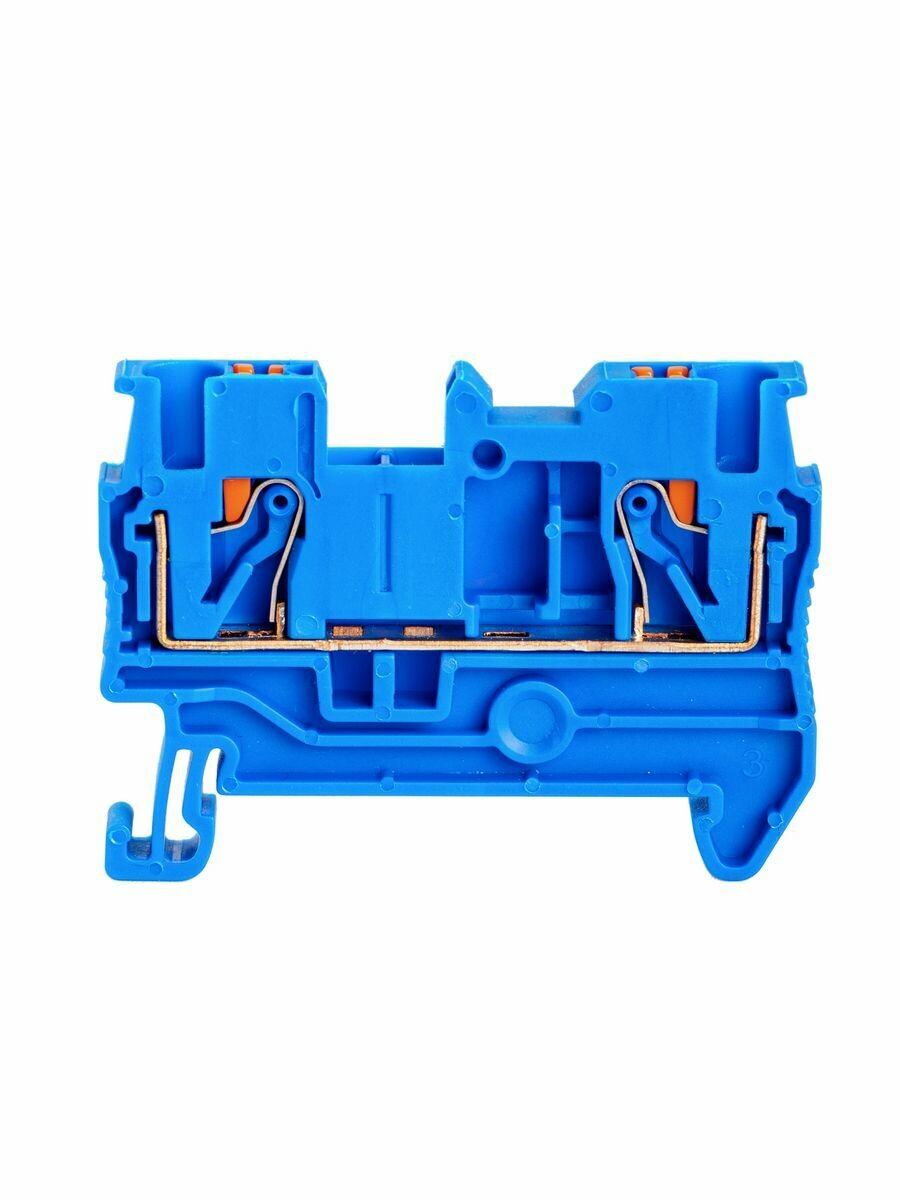 Клеммы для проводов 2,5 мм проходные PUSH-IN (10 штук)