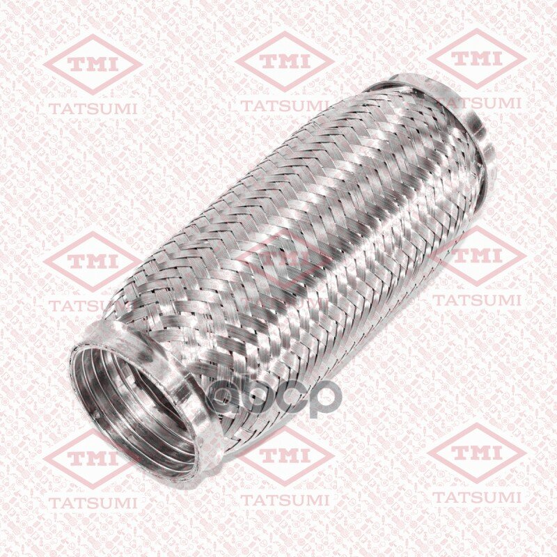 Труба гофрированная с внутренним металлорукавом (без патрубков) 63.5X203 interlock TATSUMI арт. TKB1032
