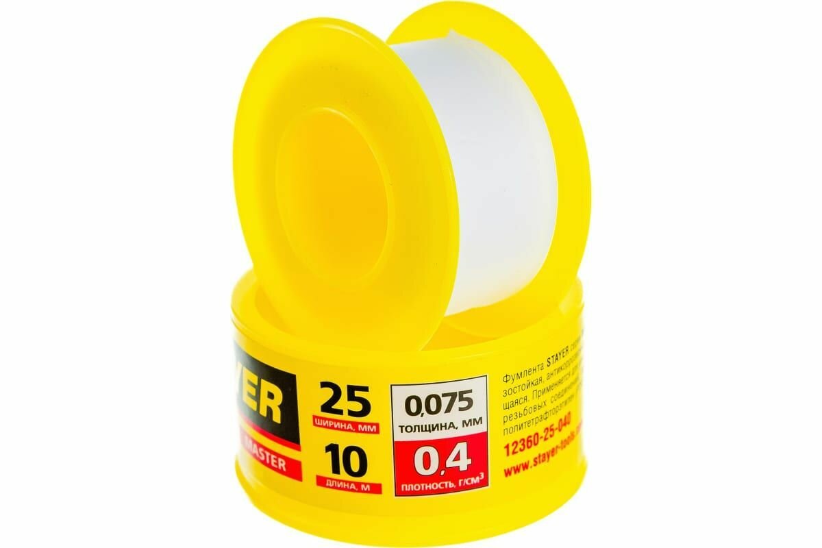 Фумлента "MASTER" (0.075 ммх25 ммх10 м) Stayer