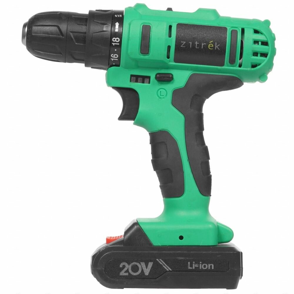 Дрель-шуруповерт Zitrek Greenpower 20-Li 063-4076