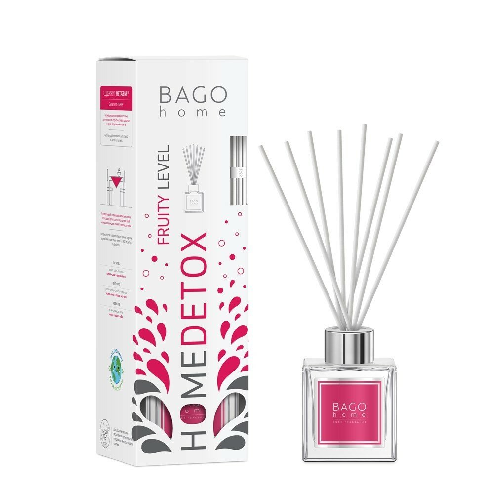 Фруктовый детокс BAGO home диффузор 100 мл