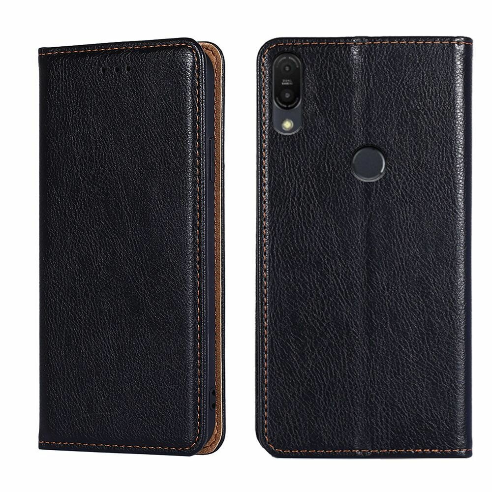 Чехол-книжка MyPads для Asus Zenfone Max Pro M1 ZB601KL / ZB602KL / Асус Зенфон ZB601KL,(черный)