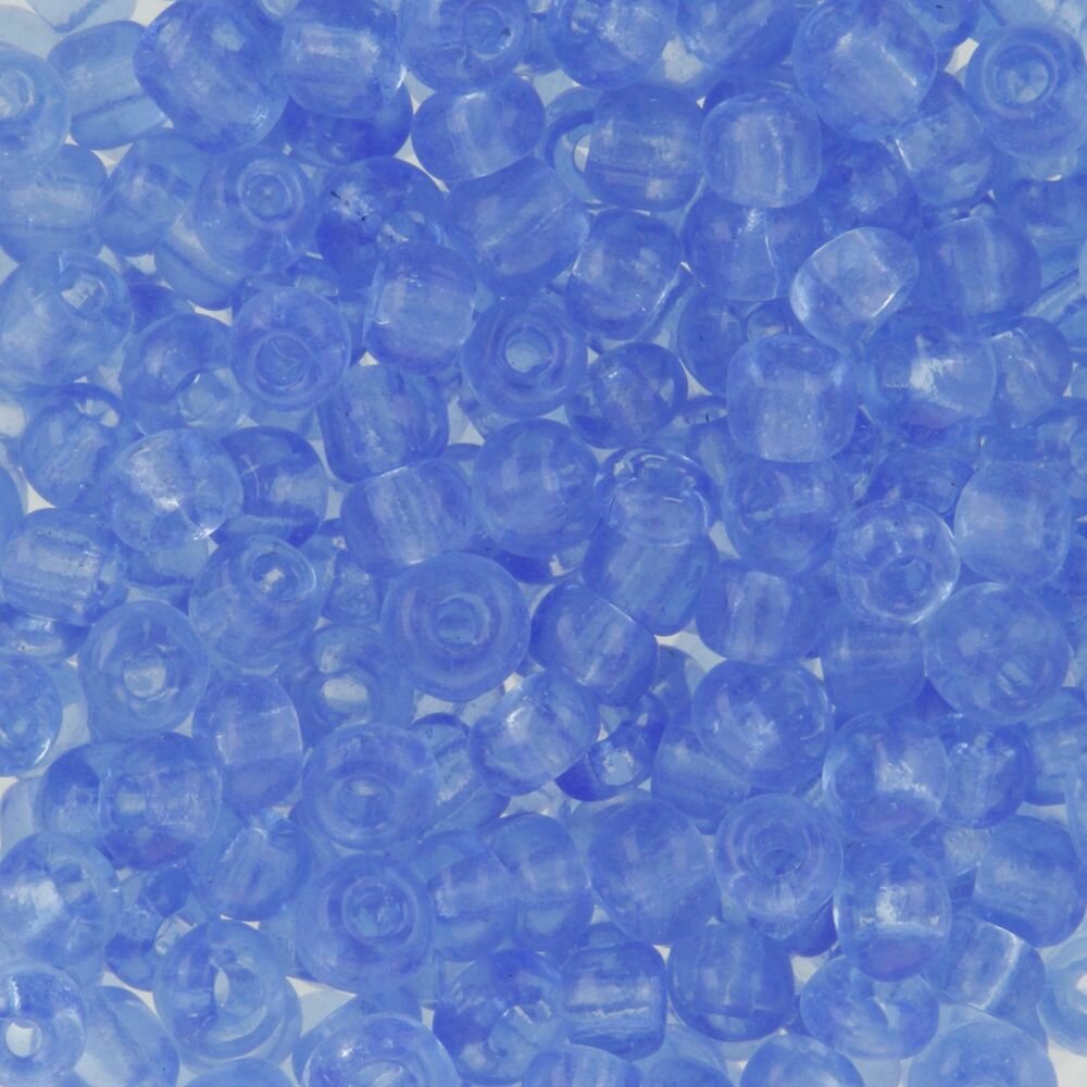 Бисер "Zlatka" GR 08/0 (0001-0021A) 10 шт 10 г №0006 св. синий