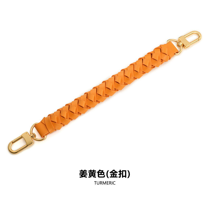Ремешок для сумки Mahuangshi MHS-C-31, кожа из микрофибры, с золотой пряжкой