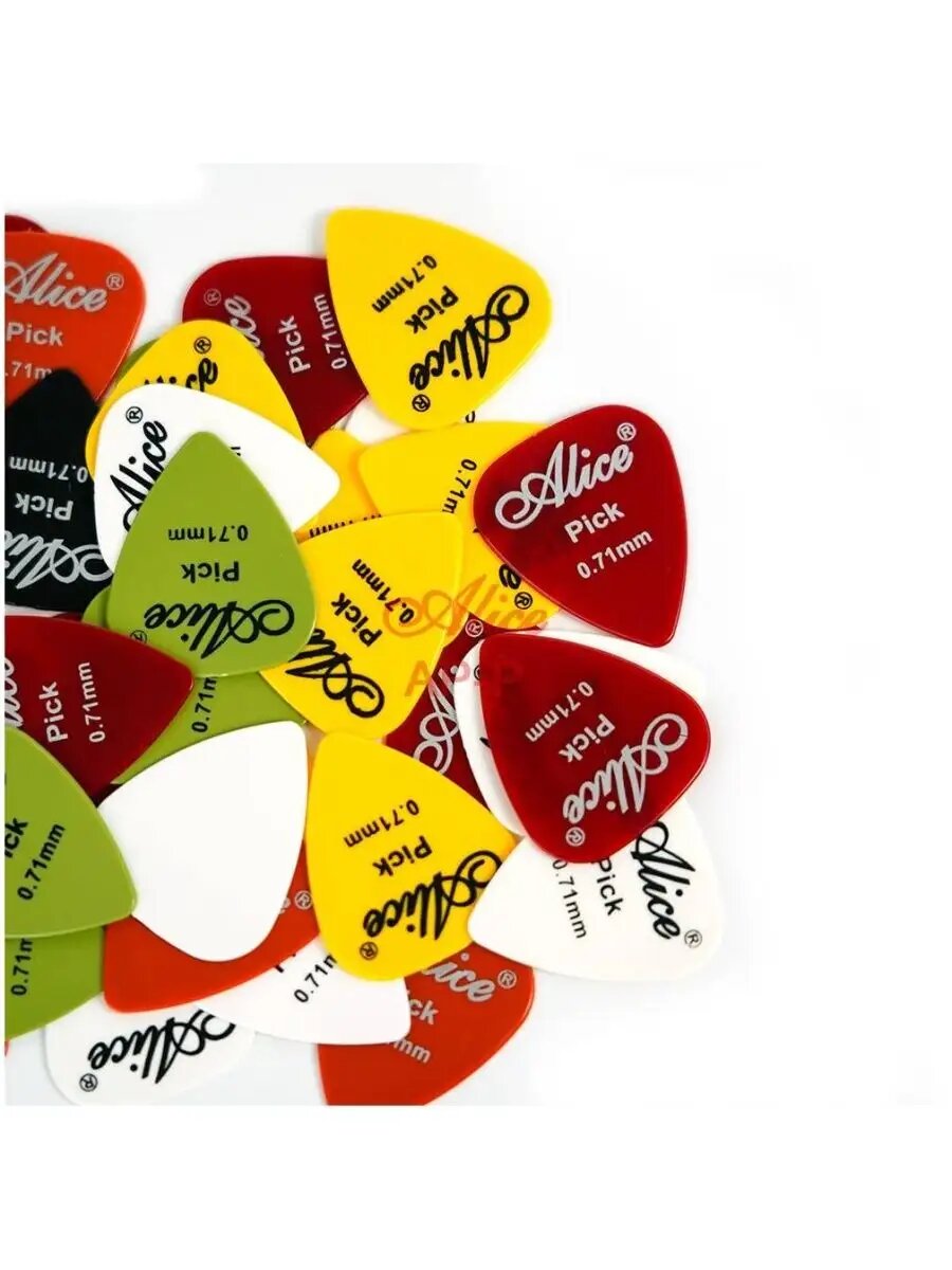 Набор медиаторов ALICE AP-12P 0.58-0.81 мм, 12 шт