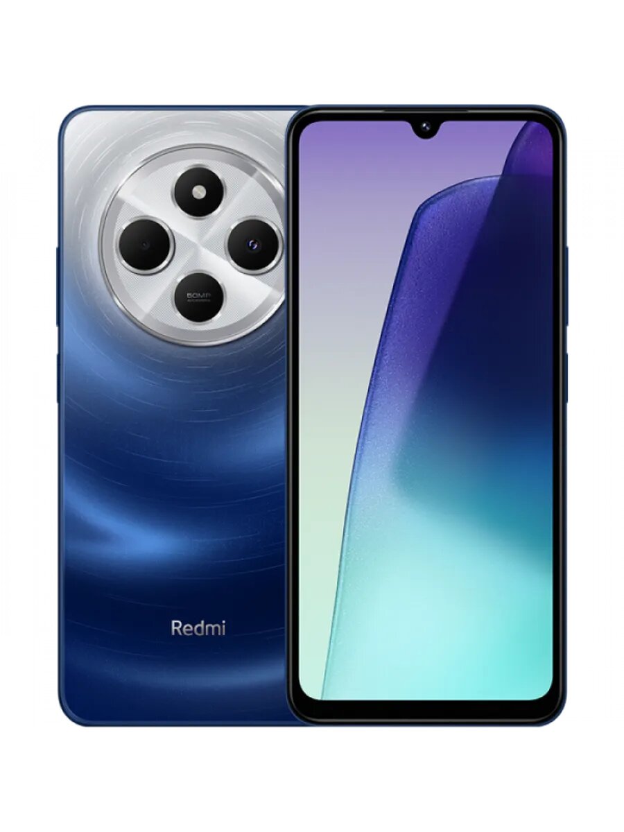 Смартфон Xiaomi Redmi 14C 4/128 ГБ RU, Dual nano SIM, синий (Starry Blue)