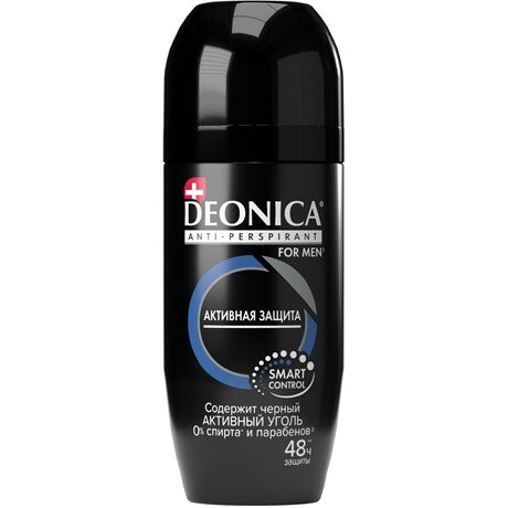 Антиперспирант Deonica For Men Активная защита, 50мл