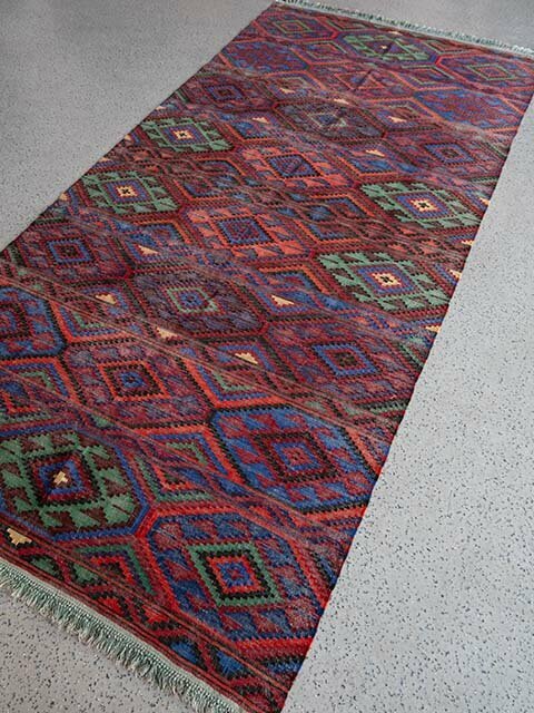 Дагестанский килим из шерсти ручная работа 2107