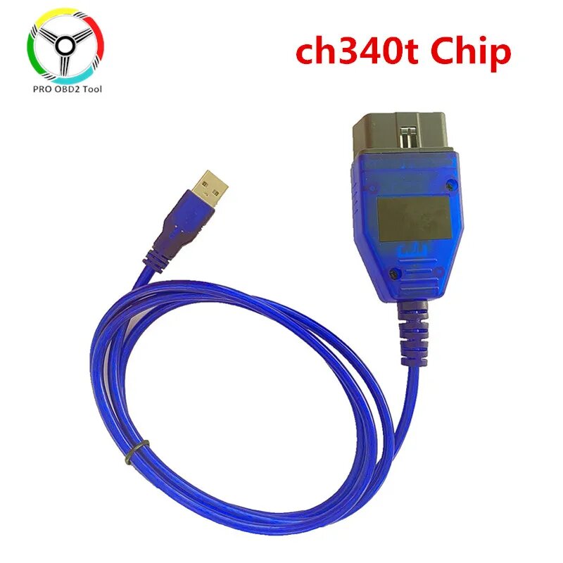 10 шт, сканер VAG 409,1, vag 409, kkl, OBD2, USB-кабель, сканер, интерфейс для Audi, Seat, Volkswagen, Skoda ch340t Chip