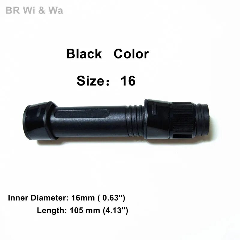 Катушкодержатель BR Wi & Wa DPS #16 / #17 / #18 / #20 / #22 серебристый Черный, DPS-M16 Black