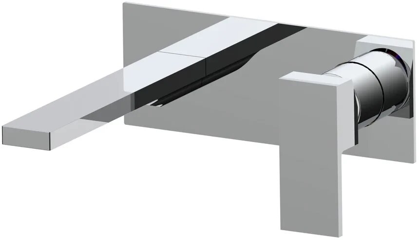 Смеситель для раковины AQG Bold One 01BOC170CR встраиваемый, хром