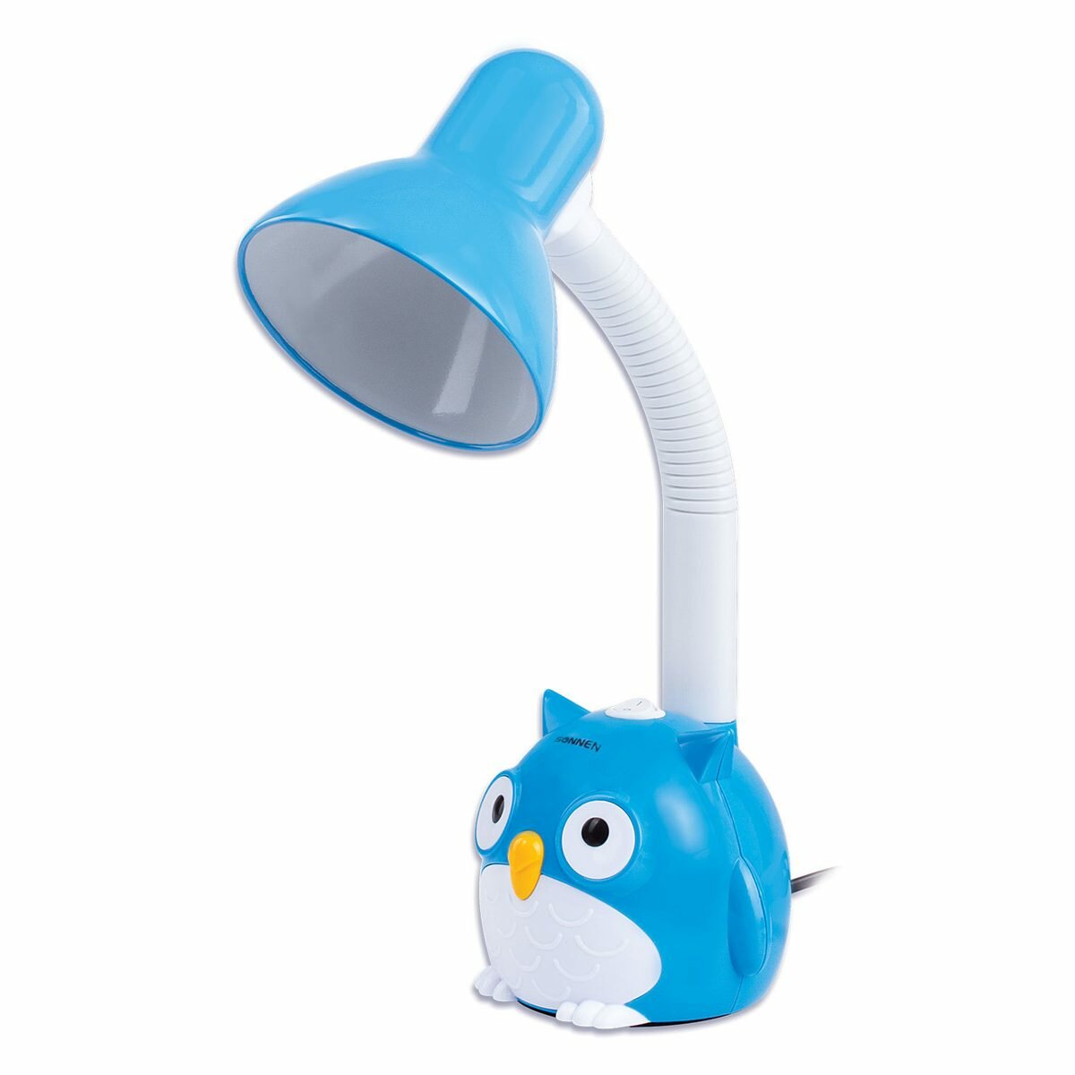 Светильник настольный настольный Sonnen OU-603 "Сова" (лампа накаливания, Е27) синий (236674), 16шт.