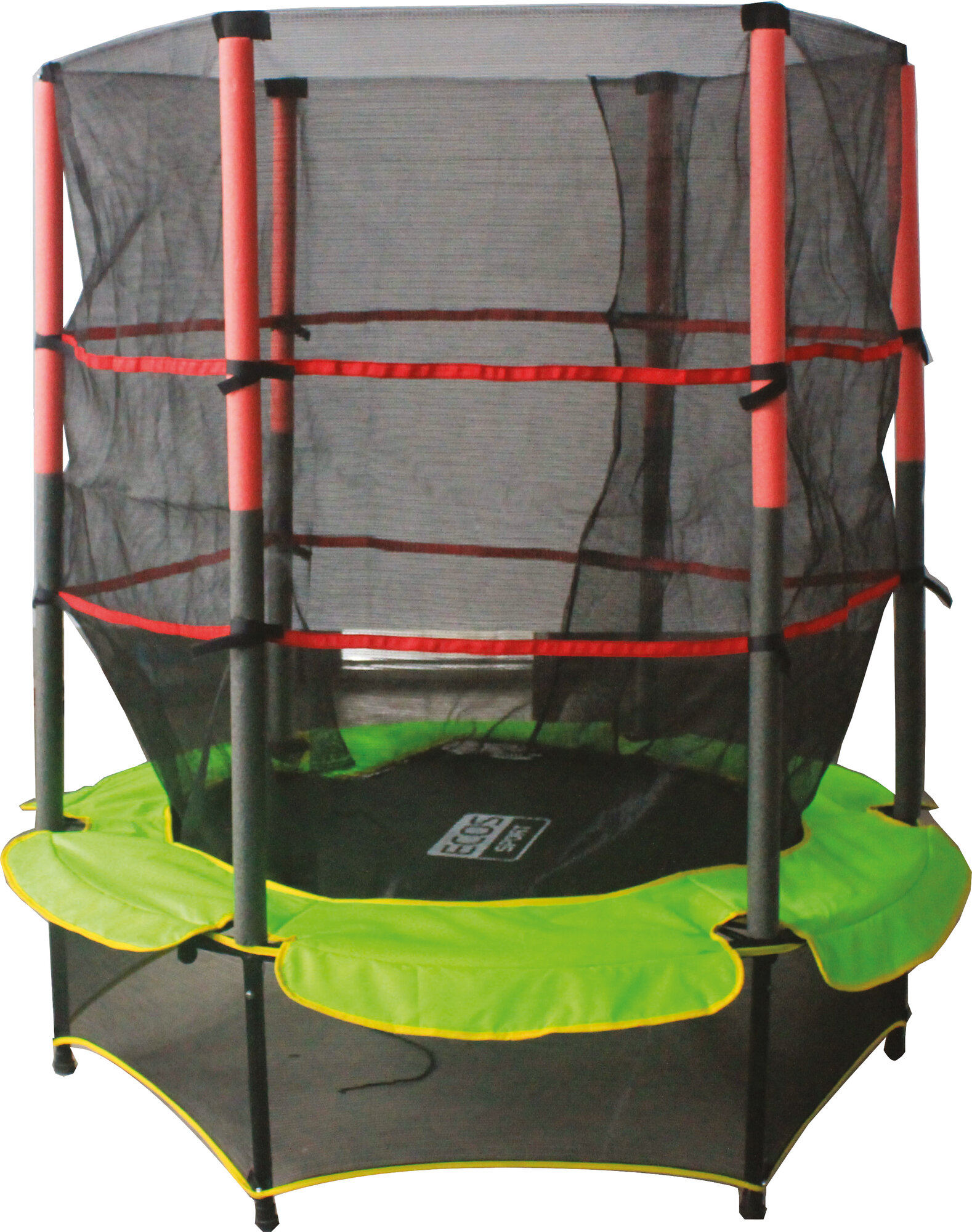 Батут каркасный детский с сеткой 137 см (4.5') Ecos TX-B7105C