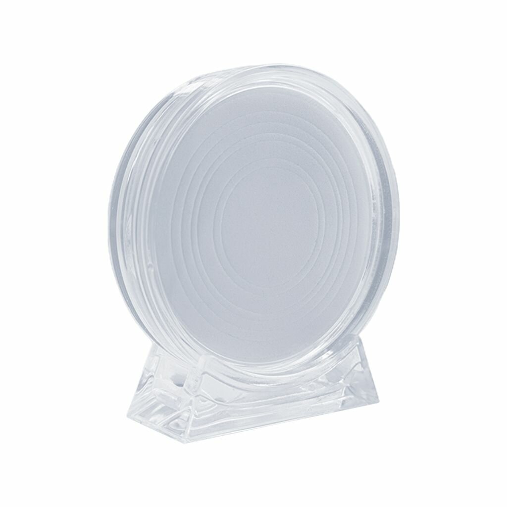 Прозрачный держатель для монет Капсульный футляр Коробка хранения с подставкой коллекционных медалей Коллекция товаров дома