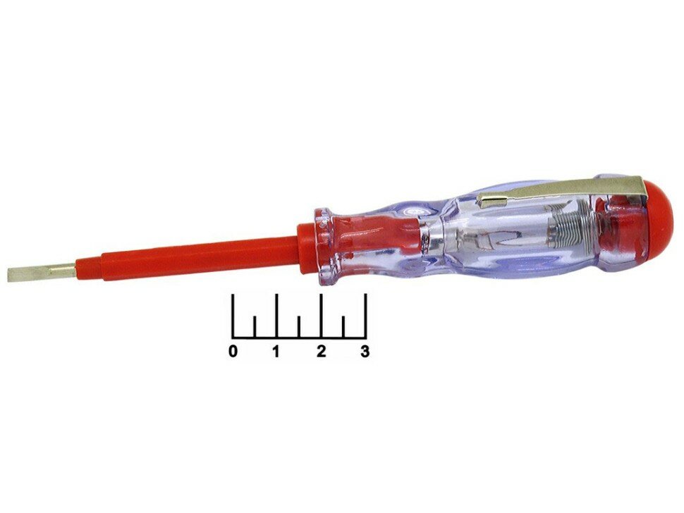 Отвертка индикаторная двухсторонняя 100-500V 160мм Rexant R-16