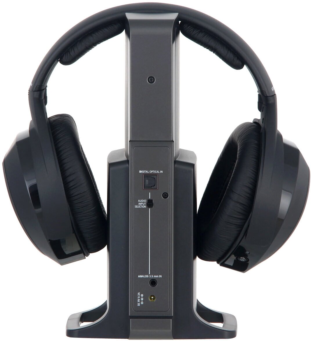 Наушники беспроводные Sennheiser "RS 175", накладные, радиоканал, черные