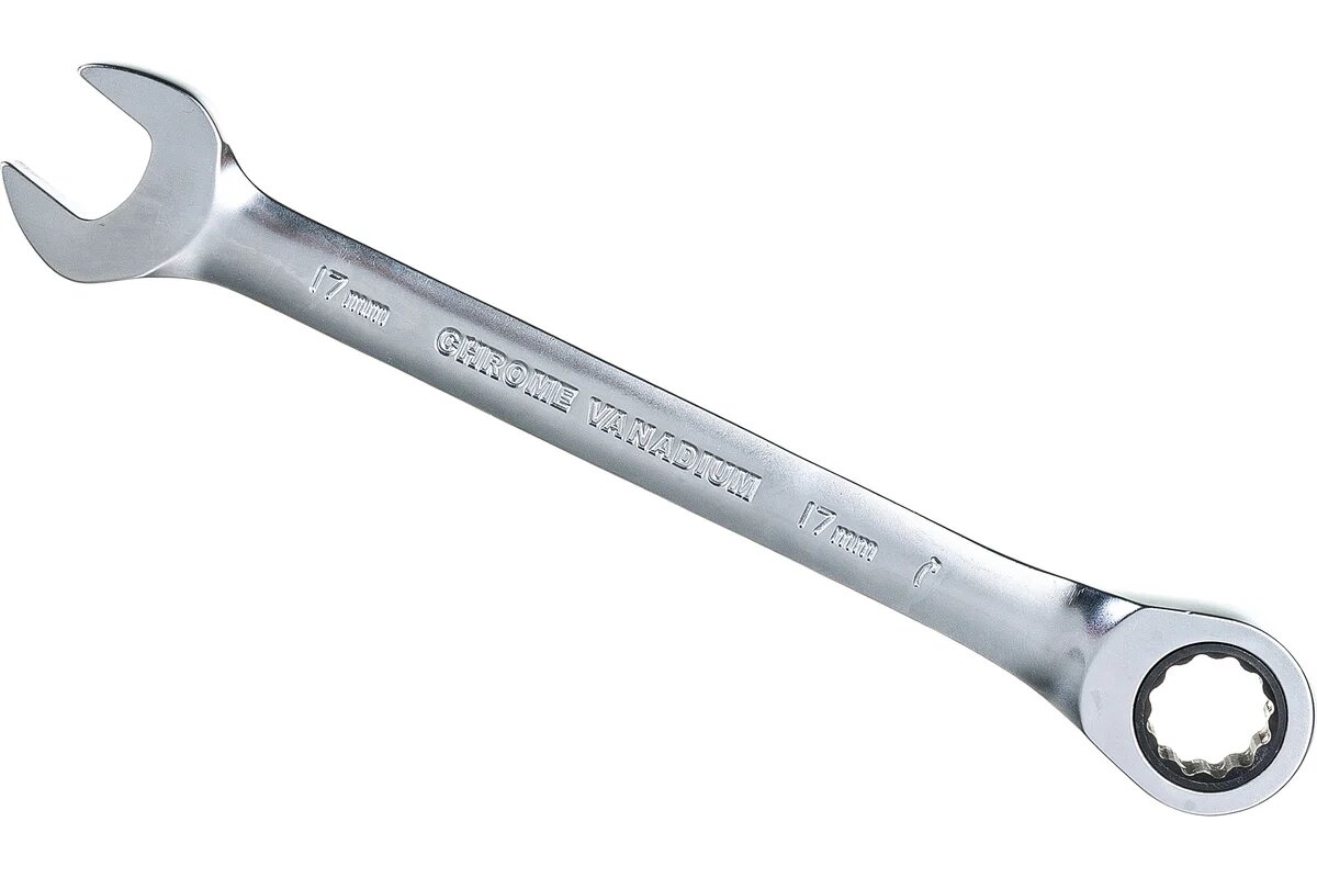 STARTUL Комбинированный ключ 17 мм с трещоткой PRO-7017 для сборки и обслуживания