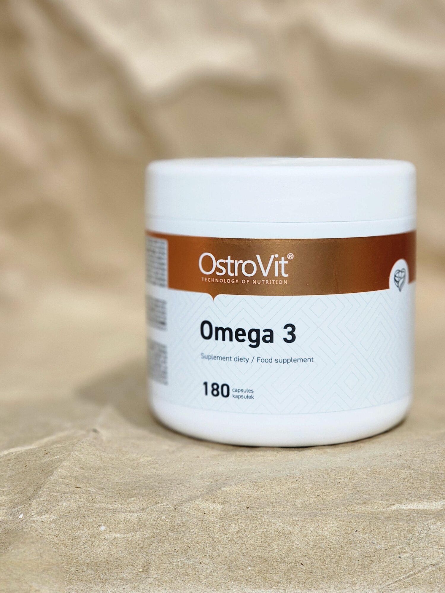 Омега-3 Ostrovit - Omega 3 (180 капс) / Рыбный жир из мяса анчоусов