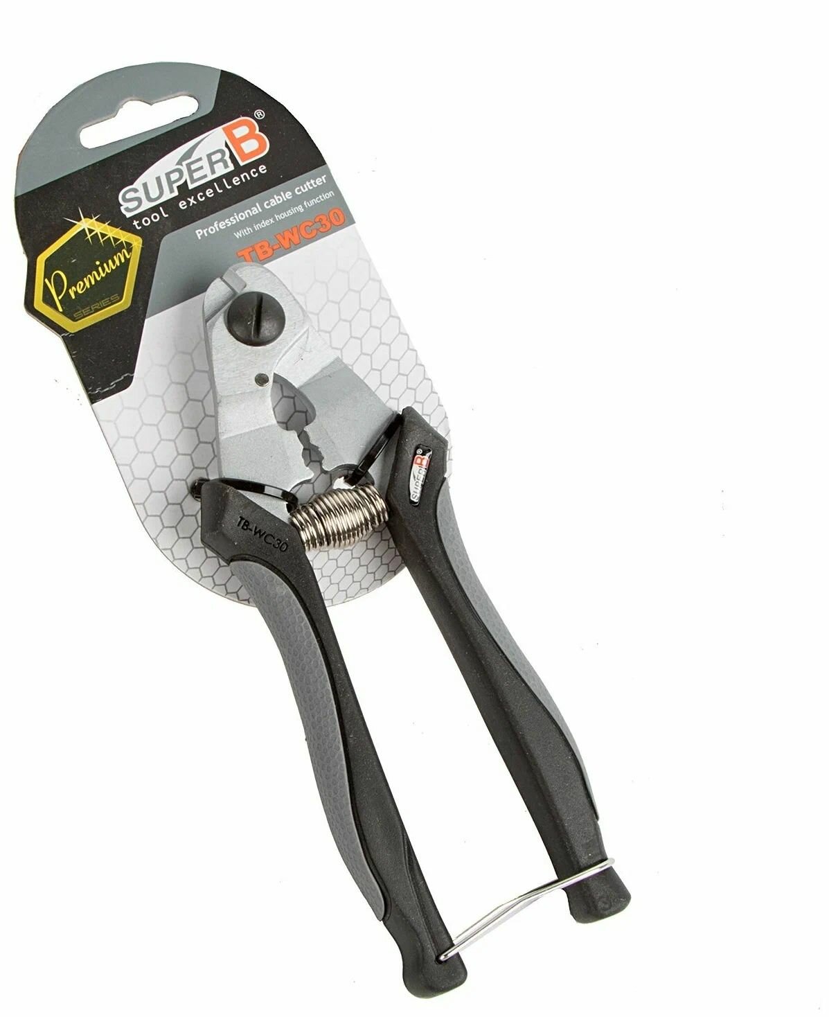 Ножницы для тросика и рубашек SUPERB профи с обжимом для колпачков TB-WC30