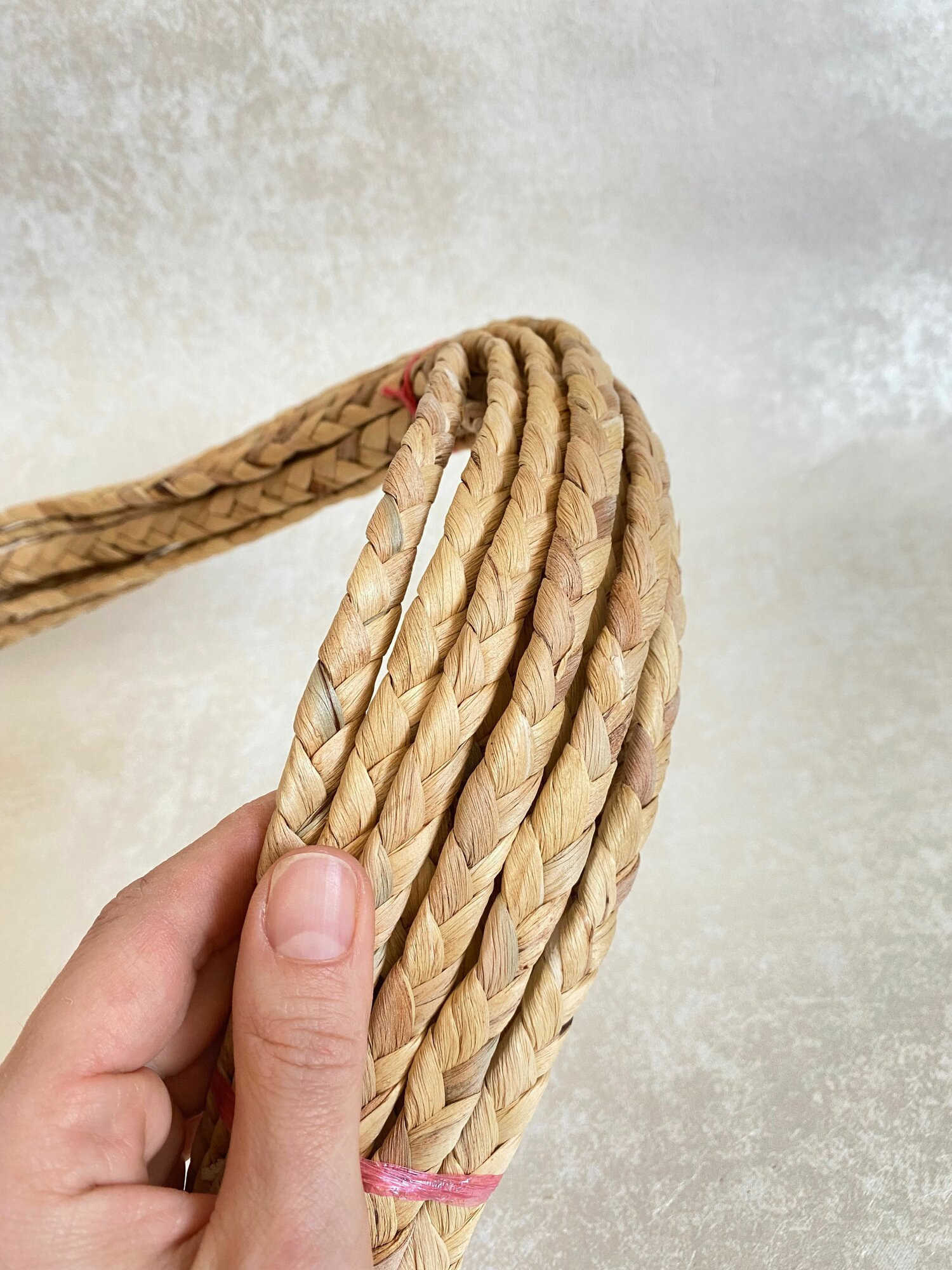 Косичка Шнур18, для шитья, натуральный материал, 10 см, 150 гр.