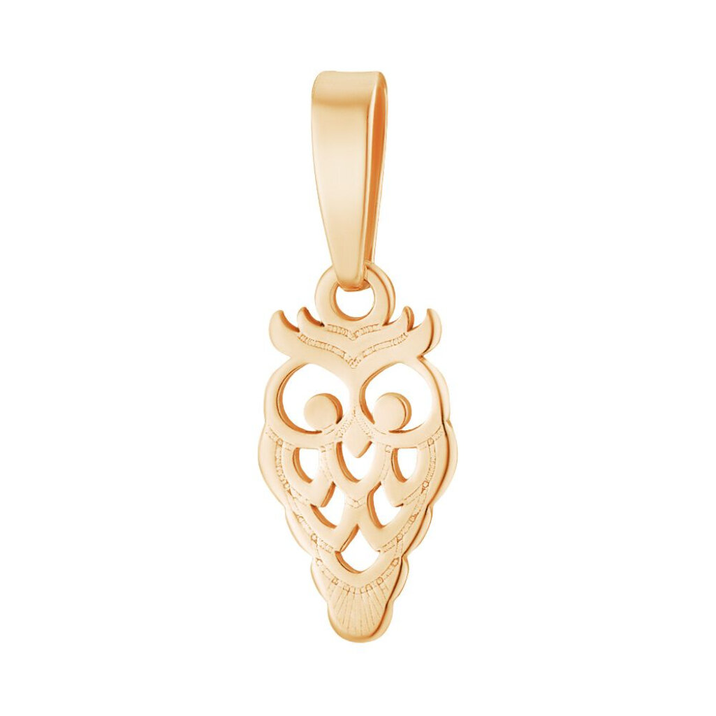 Подвеска Ювелир Карат, серебро, 925 проба, золочение