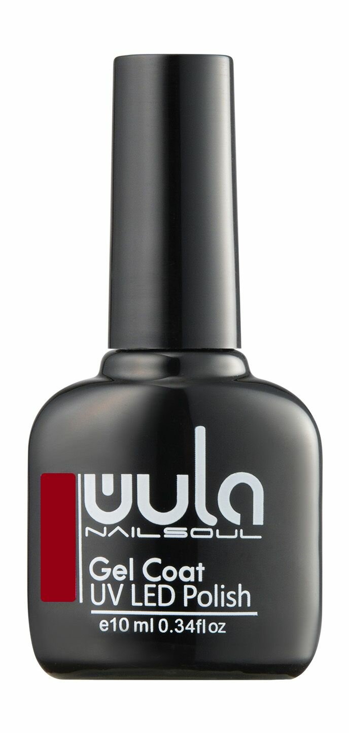 WULA NAILSOUL Гель лак для ногтей Ruby dreams, 10 мл, 683 красный