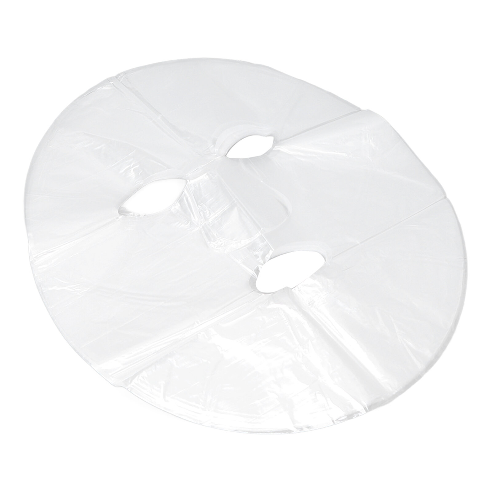 100 шт. самодельных масок для лица с защитной пленкой одноразовые маски для лица обернуты бумагой для удержания влаги и предотвращения испарения